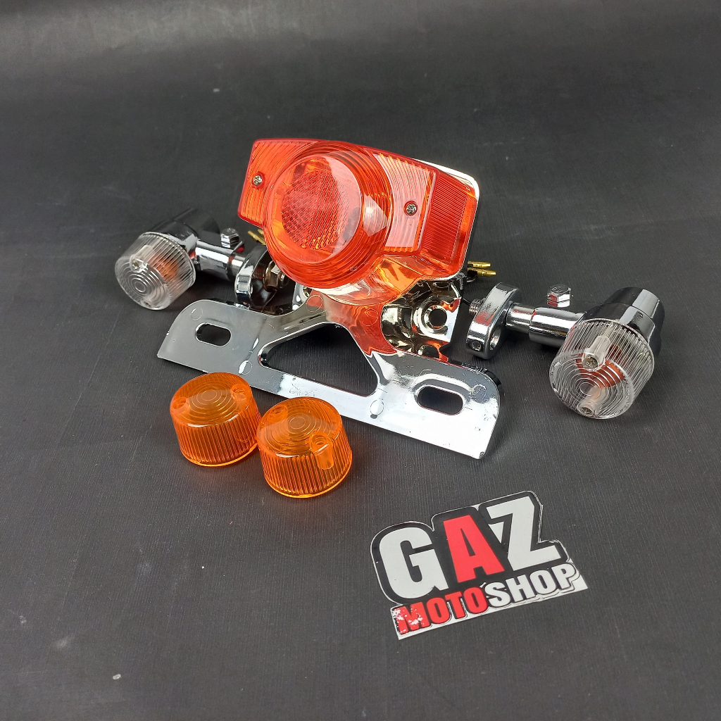 STOPLAMP CB MODEL CUSTOM MONKEY ชุด TURN SIGNAL LIGHT ROUND HAMMER CB ...
