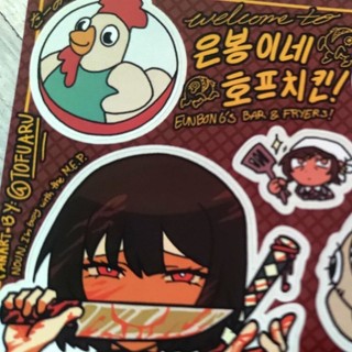 Limbus Company Hells Bongy Themed Sticker Sheet Vinyl Fanart by Tofuaru ...