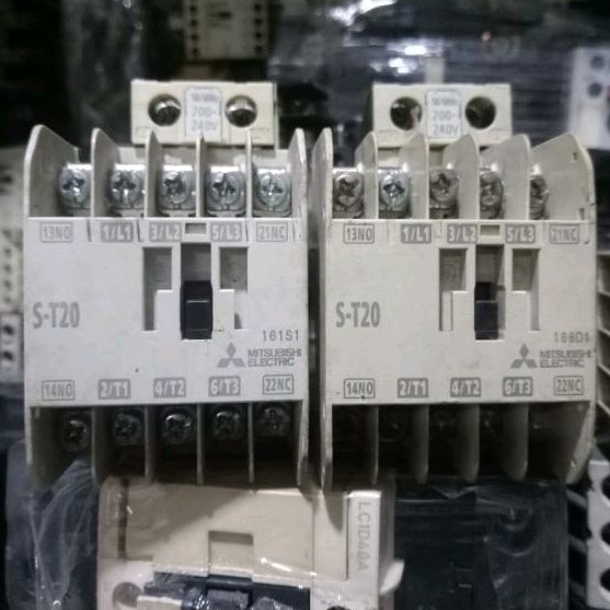 คอนแทคเตอร์ mitsubishi st20 20a 220v | Shopee Thailand