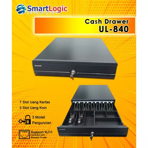 ลิ้นชักเก็บเงิน สมาร์ทโลจิก UL-840 RJ11 UL840 | Shopee Thailand