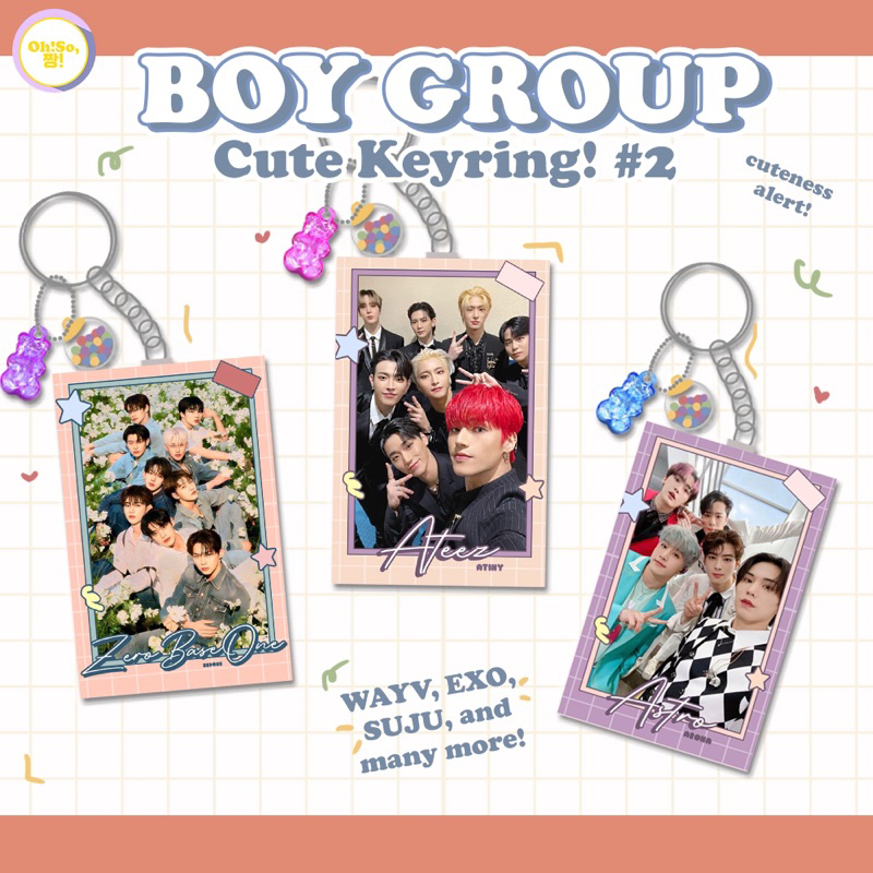 Gantungan Boygroup CUTE KEYRING VOL.2 PART 2 พวงกุญแจ พวงกุญแจ ASTRO ...