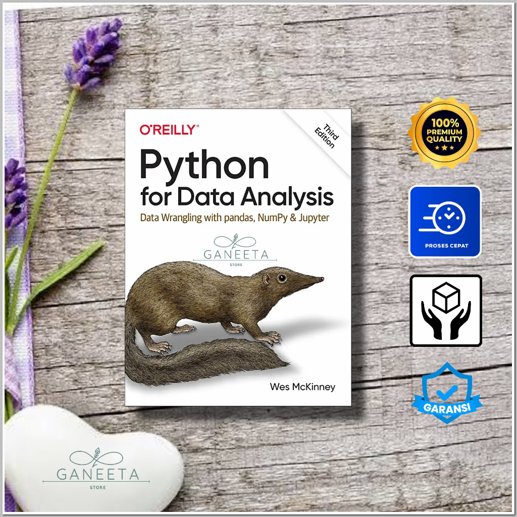 [Hard Cover] Python For Data Analysis Third Edition โดย Wen McKinney ...