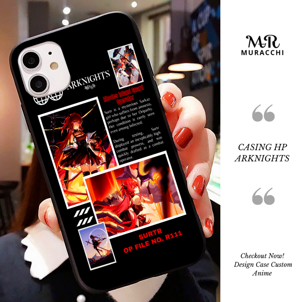 Arknights Anime HP Casing / Arknights Anime Casing / Aesthetic Anime HP ...