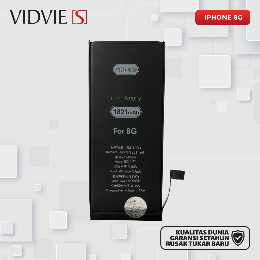 แบต VIDVIE-S Ip8 / Ip8G | Shopee Thailand