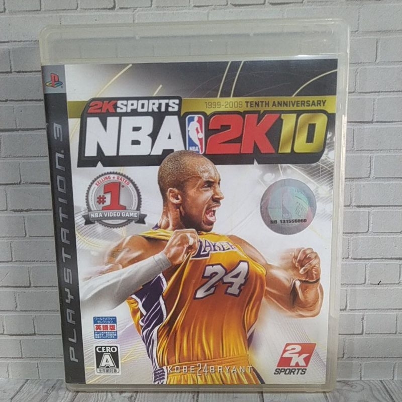 Bd ของแท้ PS3 NBA 2K10 USA BOX และฝาครอบของแท้ | Shopee Thailand