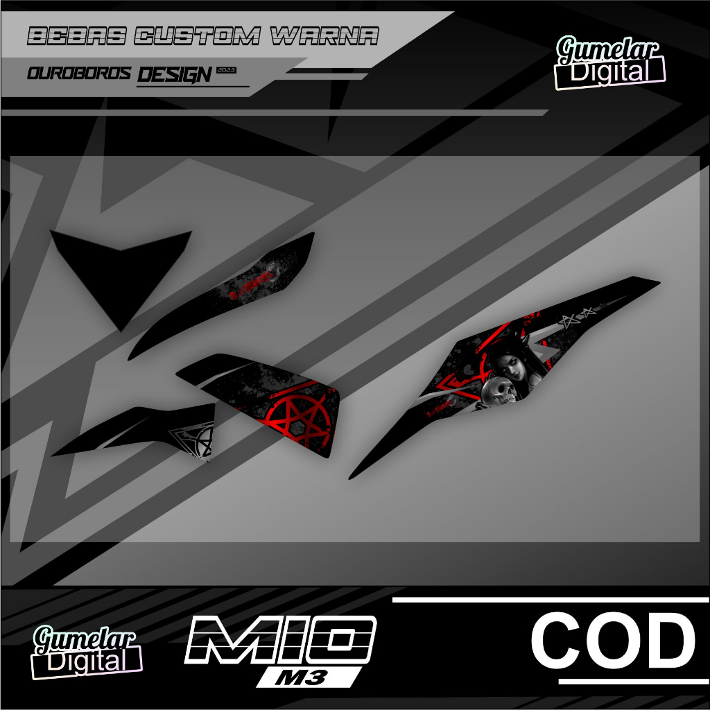 Simple STRIPPING YAMAHA MIO 125/ MIO M3 OUROBOROS ALREADY CUTED, JUST ...