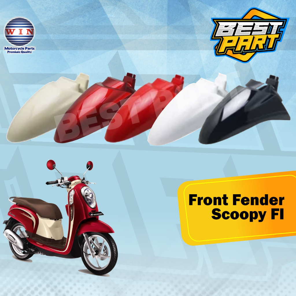 บังโคลนหน้ายี่ห้อ Scoopy FI WIN บังโคลนหน้า Scoopy FI | Shopee Thailand