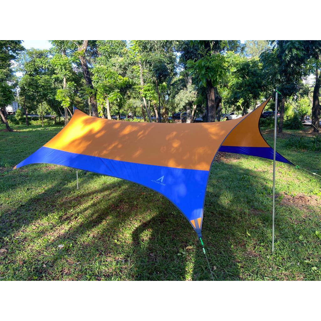 Fly Sheet Hexagonal 8 Loop Waterproof Altitude Gear 3x4 เมตร | Shopee ...