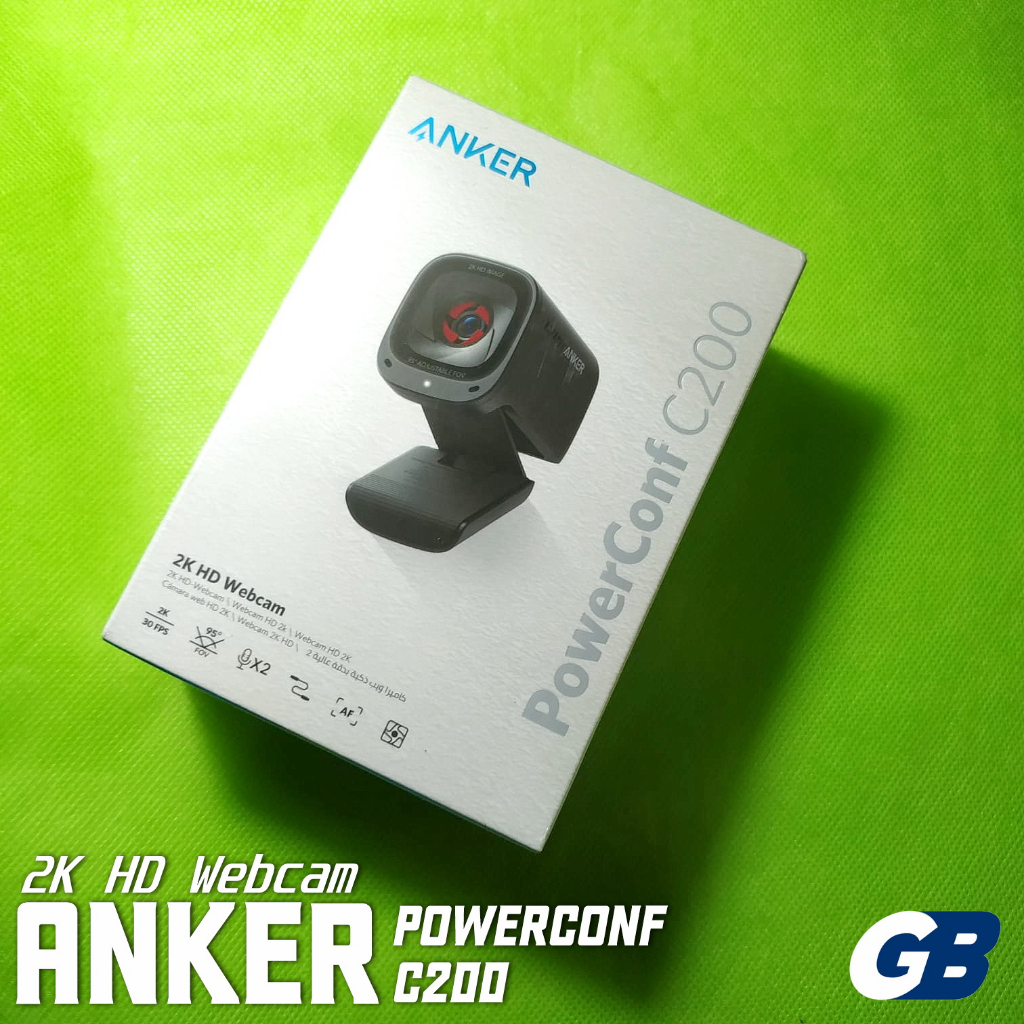 Anker A3369 PowerConf C200 2K AI กล้องเว็บแคมสเตอริโอ ไมโครโฟน สําหรับ PC แล็ปท็อป | Shopee Thailand