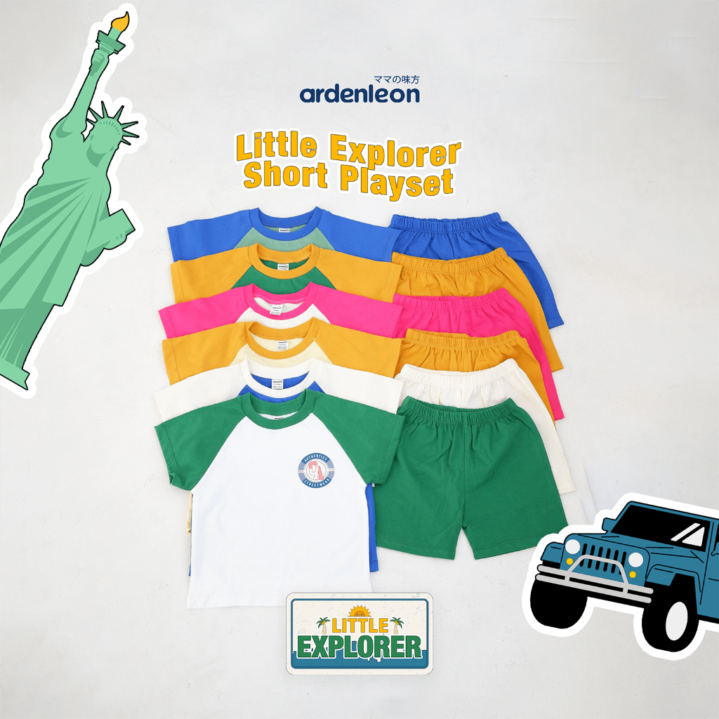 ARDENLEON ชุดสูทเด็ก Little Explorers Short Playset | Shopee Thailand