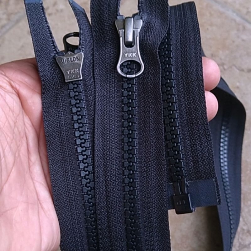 เสื้อแจ็กเก็ต แต่งซิป 5 YKK & Korea ฟันข้าวโพด Vislon 40s/d 90 ซม. | Shopee Thailand