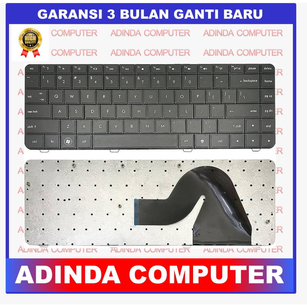 คีย์บอร์ด Hp Compaq Presario CQ42 G42 CQ62 588976-001 595199-001 ...