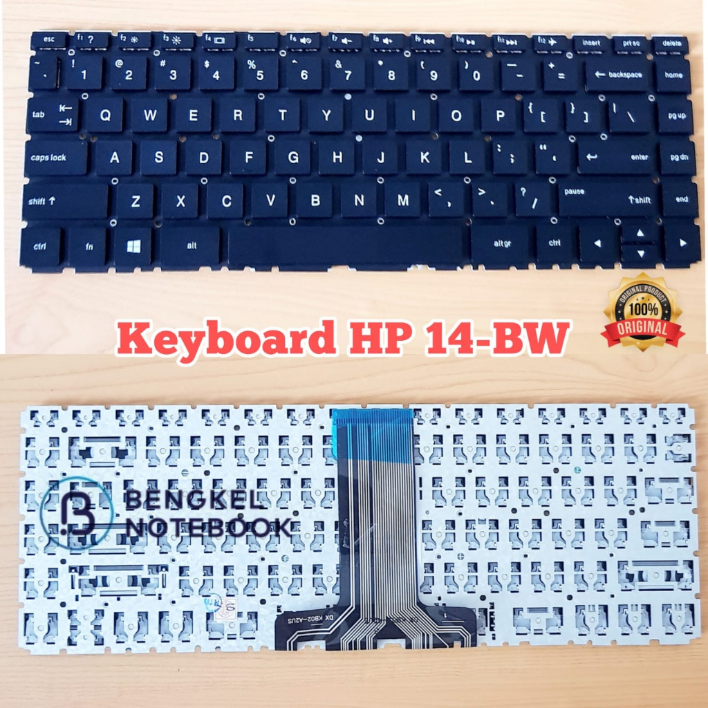 TOMBOL คีย์บอร์ด HP 14-BW HP 14-B 240 G6 HP 245 G6 HP 14-BS752TU HP 13 ...