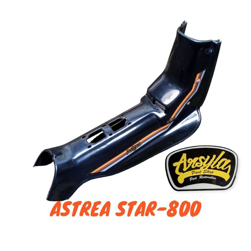 Hitam Honda astrea star ปีกกลางสีดํา Legshield | Shopee Thailand