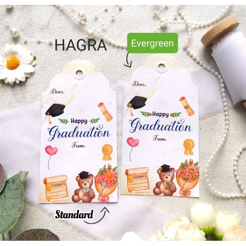Hangtag GRADUATION CONGRAST GRADUATION | Shopee Thailand