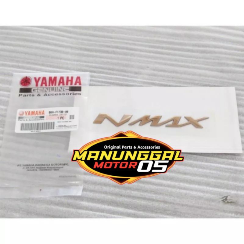 ใหม่ โลโก้ตราสัญลักษณ์นูน Nmax N-Max 2020-2023 สีทอง (1 ชิ้น) Yamaha B6H-F173B-80 | Shopee Thailand