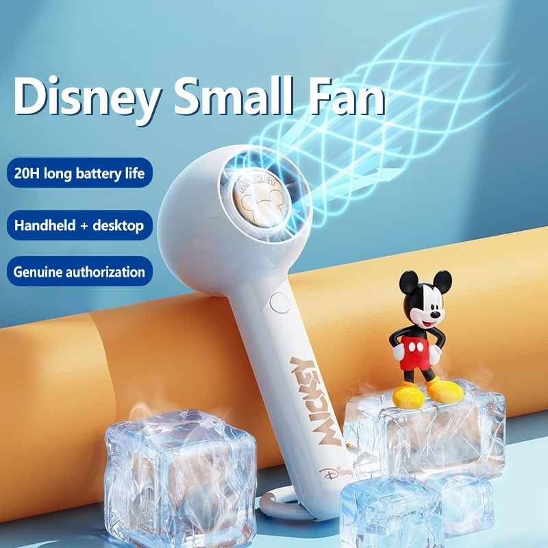 Disney BP533 mini usb Fan แบบพกพามือถือราคาถูกน้ําหนักเบายาวนานพลังงาน ...