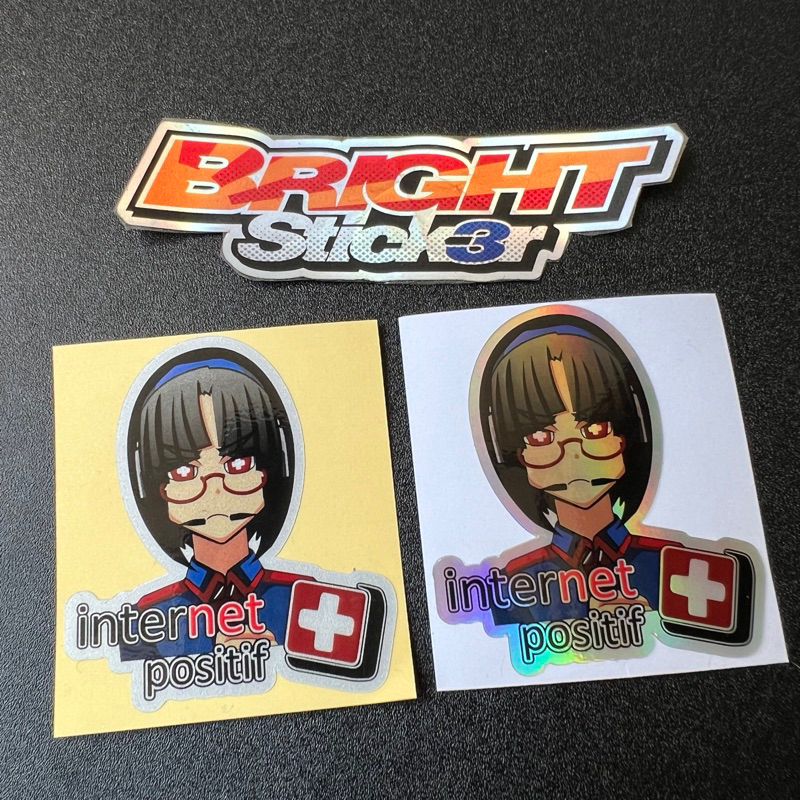 สติ๊กเกอร์ Ipo CHAN Princutt Positive สติ๊กเกอร์อินเทอร์เน็ต | Shopee ...