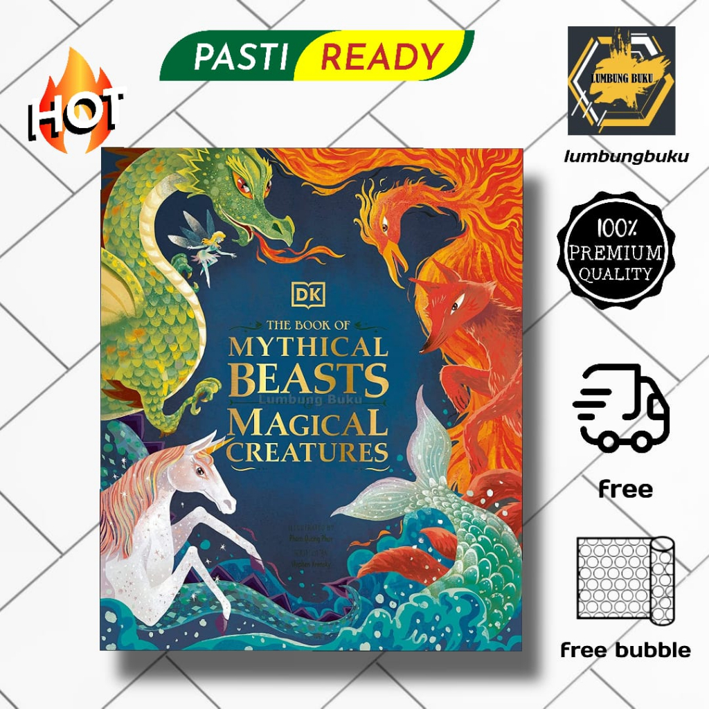 หนังสือ The Book Of Mythical Beasts Magical Creations - DK | Shopee Thailand