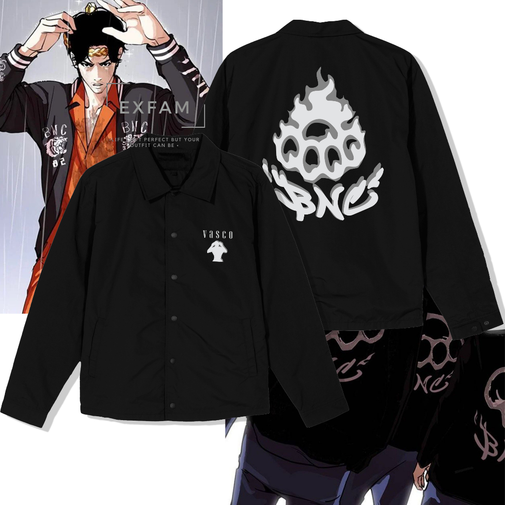 เสื้อแจ็กเก็ต Coach Lookism Vasco Bnc Manhwa สไตล์เกาหลี | Shopee Thailand