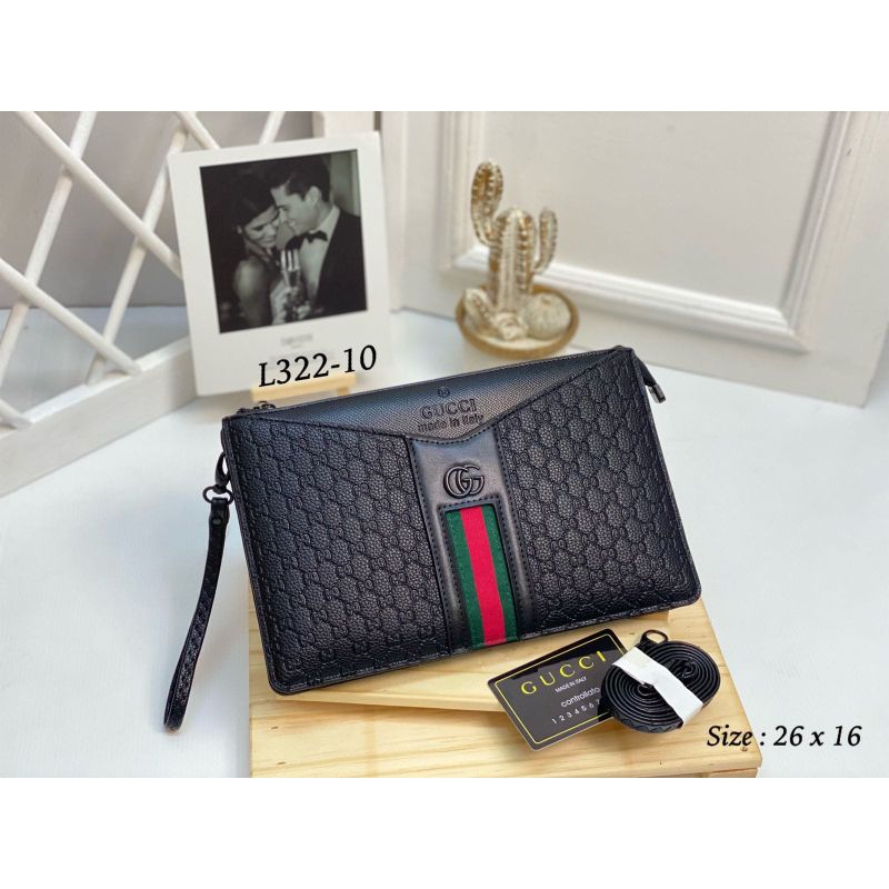 คลัทช์รหัส L322 Room 3 สายยาว และสายสั้น | Shopee Thailand