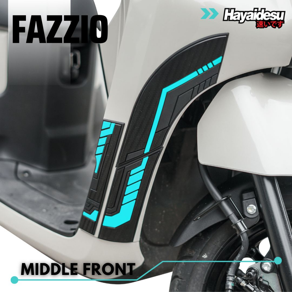 Yamaha FAZZZIO อุปกรณ์ป้องกันตัวรถจักรยานยนต์ ฝาครอบด้านหน้าส่วนล่าง ...