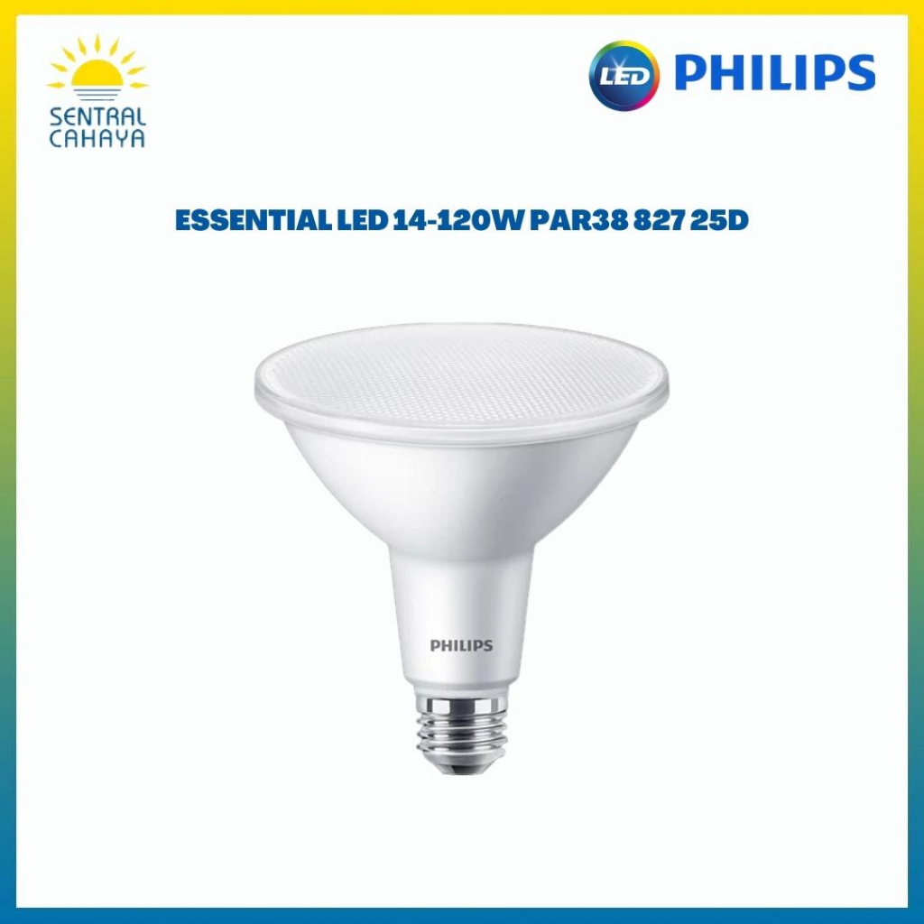 Philips ของแท้ หลอดไฟ LED 14-120W PAR38 827 25D | Shopee Thailand