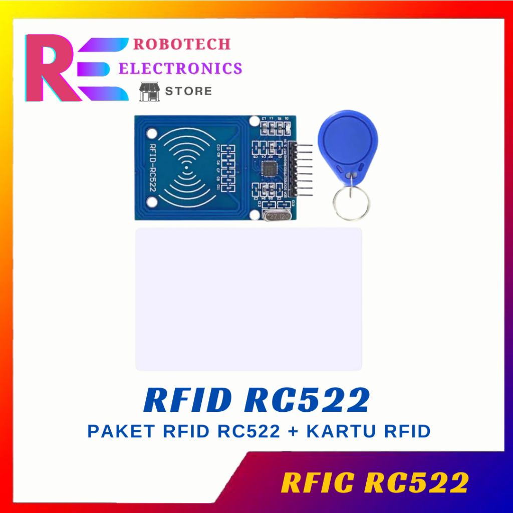 Rfid MRFC-522 RC-522 การ์ด RFID+โมดูลสําคัญ | Shopee Thailand