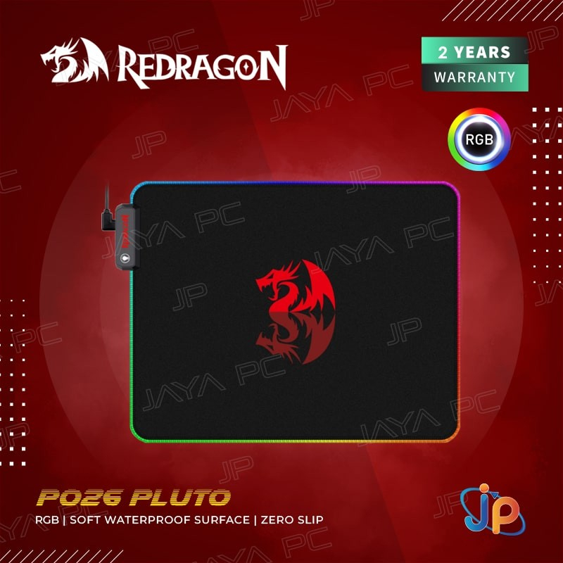 Redragon พลูโต P026 RGB - แผ่นรองเมาส์สําหรับเล่นเกม | Shopee Thailand