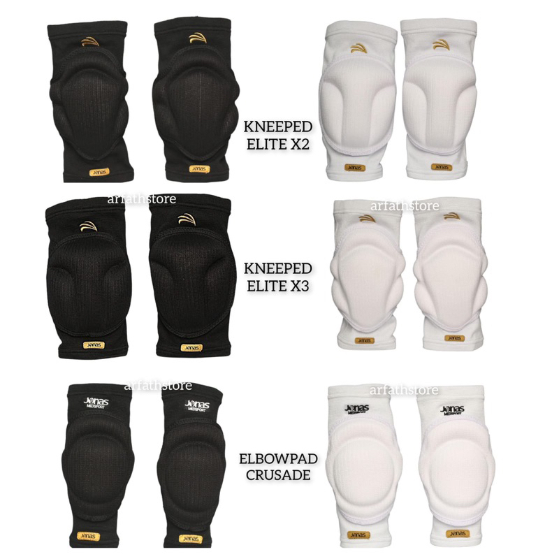 Jonas KNEEPAD ELITE X3-KNEEPAD ELITE X2-ELBOWPAD CRUSADE ZERO | Shopee ...