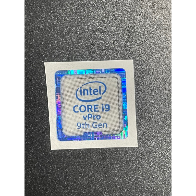 สติกเกอร์โลโก้ Intel Core i9 vPro รุ่น 9 | Shopee Thailand