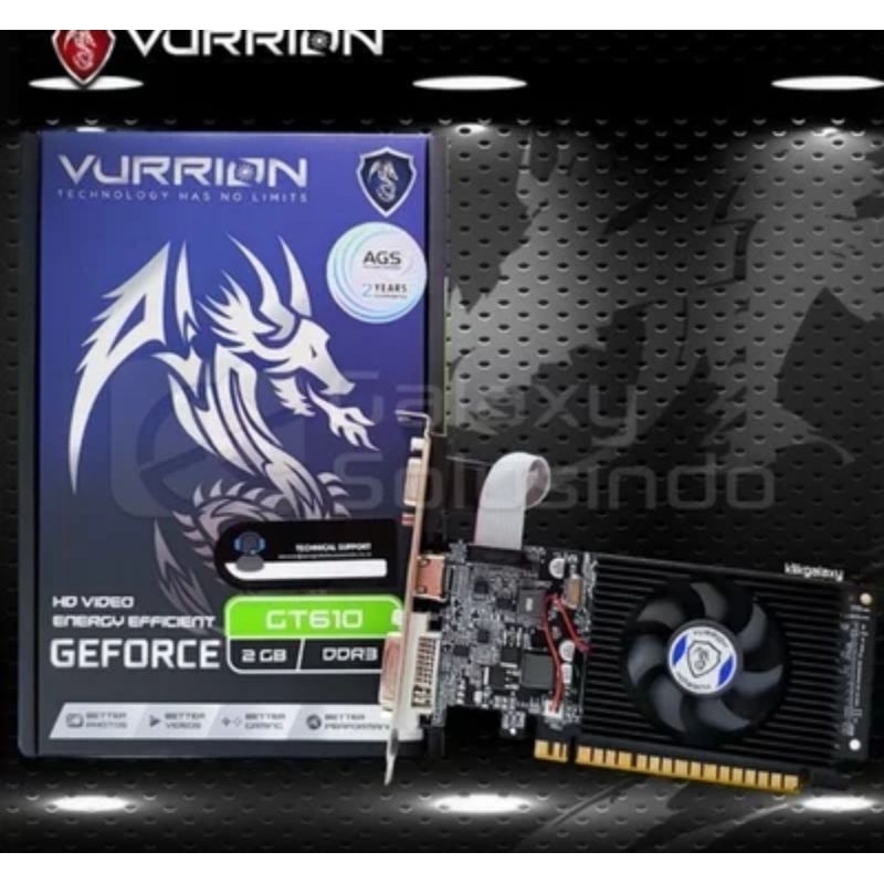 Vga VURRION GT 610gb DDR3 64Bit เกมมิ่ง VGA ORI | Shopee Thailand