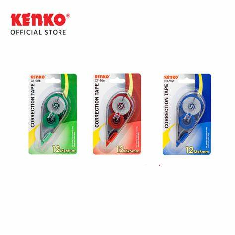 เทปลบคําผิด TIP X KENKO CT-906 กระดาษ 12 MTR | Shopee Thailand