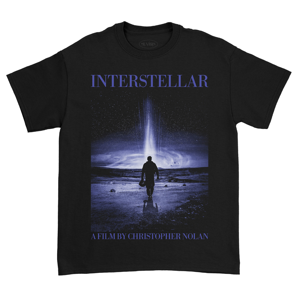 Interstellar Film T-shirt 02 Movie T-shirt Cotton 20s | Shopee Thailand