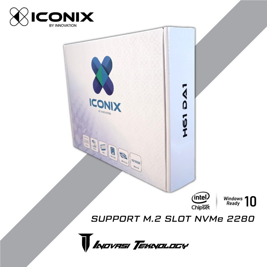 เมนบอร์ด ICONIX H61 IT (LGA 1155) - MOBO H61 ICONIX | Shopee Thailand