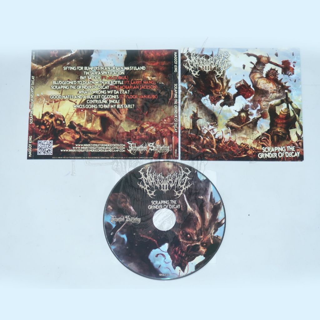 Cd - MAGGOT KING - การขูดเครื่องบดของ Decay | Shopee Thailand