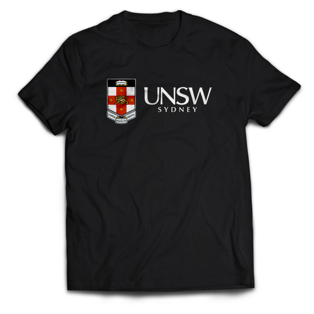 Unsw Sydney Student Mens T-Shirt Adult Unisex Top Wear Shirt | Shopee ...