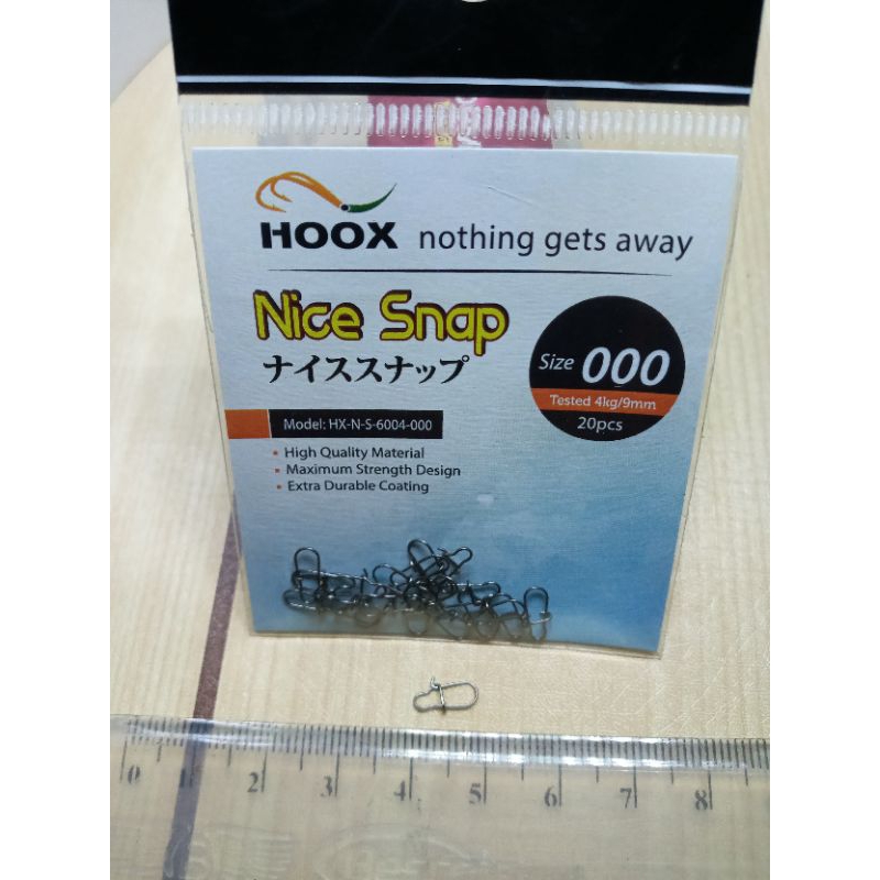 Hoox SNAP NICE BRAND เข็มกลัดตะขอ | Shopee Thailand