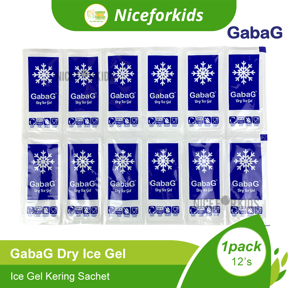 Gabag Dry Ice Gel 12 สารบัญ / แผ่นเจลน้ําแข็งเทอร์โมฟรีซ ไอซ์เจล ...