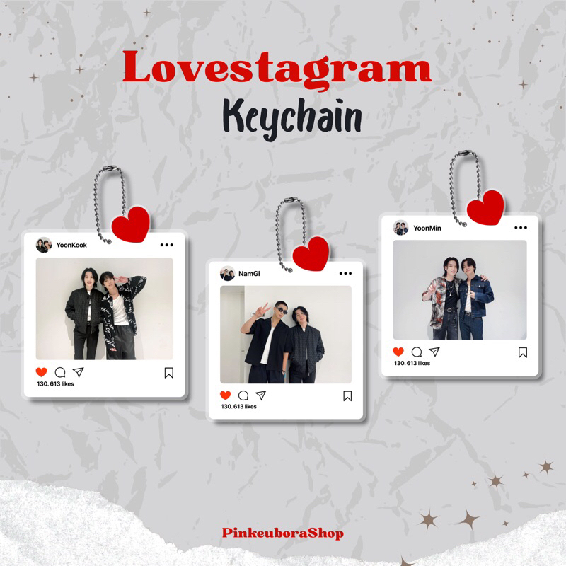 พวงกุญแจ BTS Lovestagram Edition | Shopee Thailand
