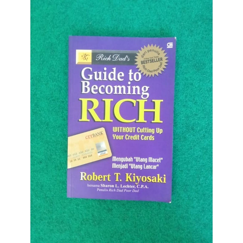 หนังสือ Rich Dad's Guide to Becoming Rich Book - Robert T. ของแท้ กิโย ...