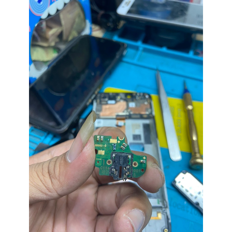 H/f+ ไมโครโฟน Oppo A3S PCB บอร์ดเชื่อมต่อ ของแท้ | Shopee Thailand