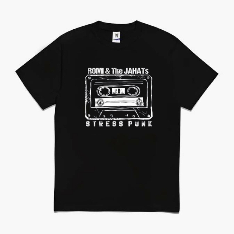 Romi & the evils - Stress Punk - เสื้อยืดวงโลหะ Punk Tshirt / Romi ...