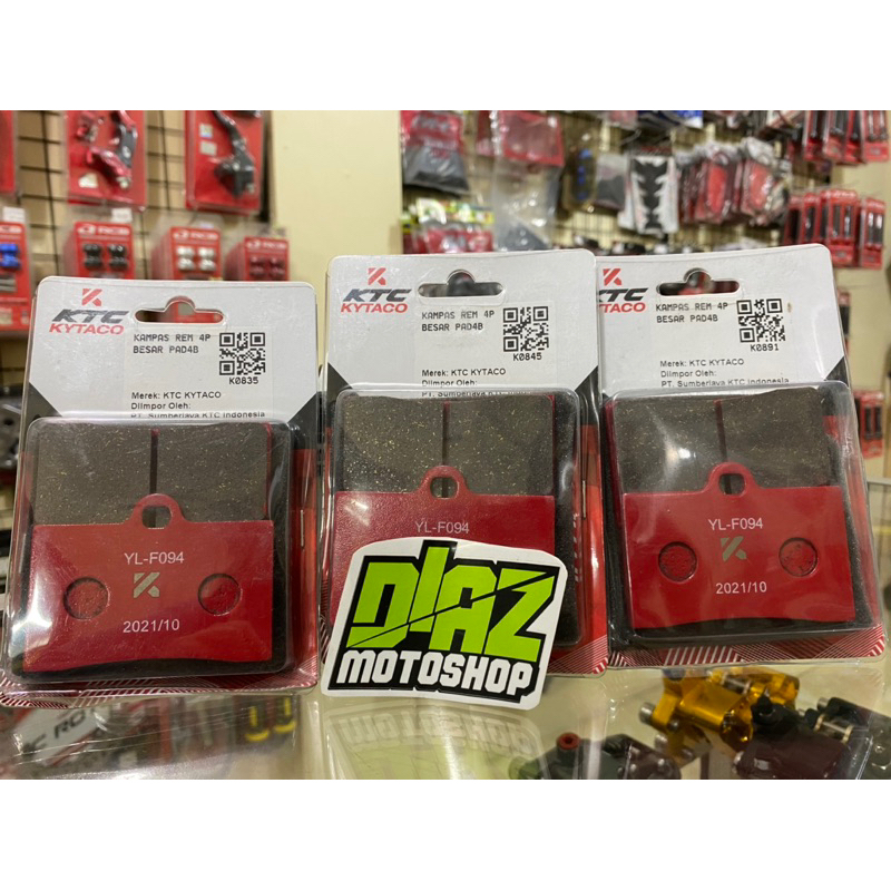 Ktc Brembo RCB 4P และ 2P ผ้าเบรค/แผ่นอเนกประสงค์ | Shopee Thailand