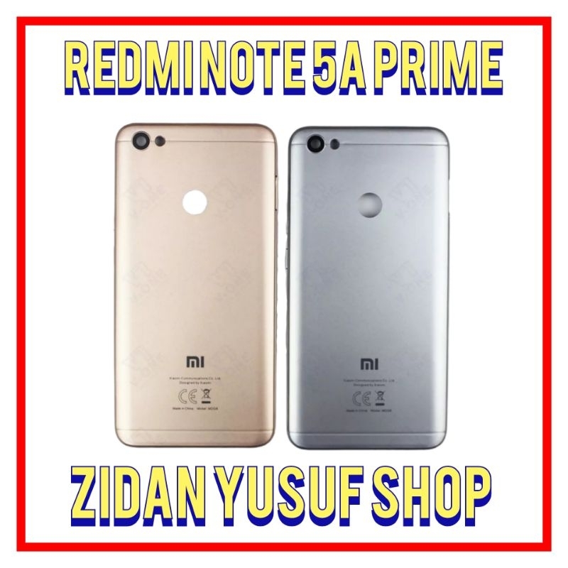 ฝาหลังประตูหลัง CASING HOUSING XIAOMI REDMI NOTE 5A PRIME ฝาหลังต้นฉบับ ...