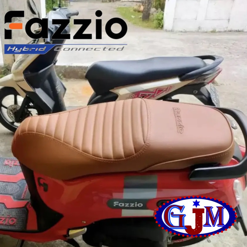 Fazzio คุณภาพระดับพรีเมียม Leather Cushioning รุ่น caferacer | Shopee ...