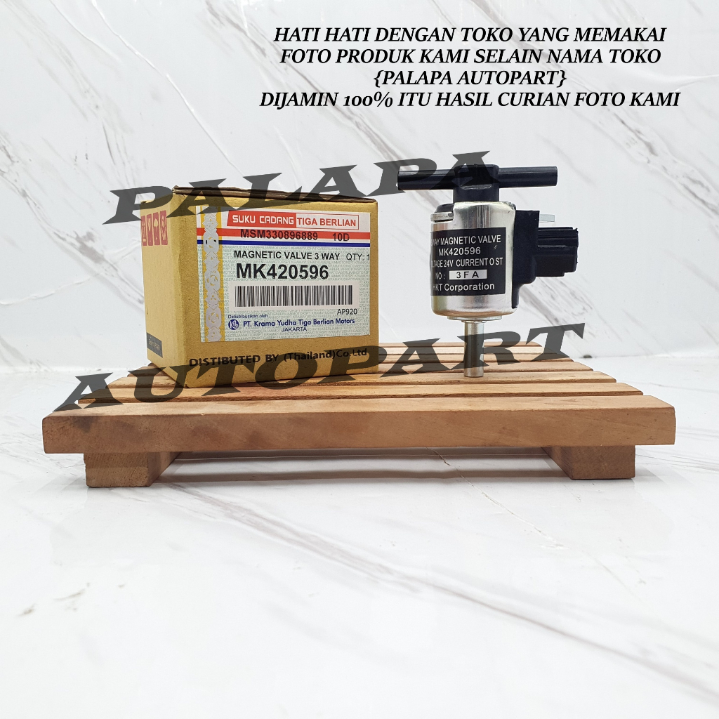 วาล์ว 3 ทาง Magnetic Brake Fluid Divider maknet ps125 canter mk420596 ...