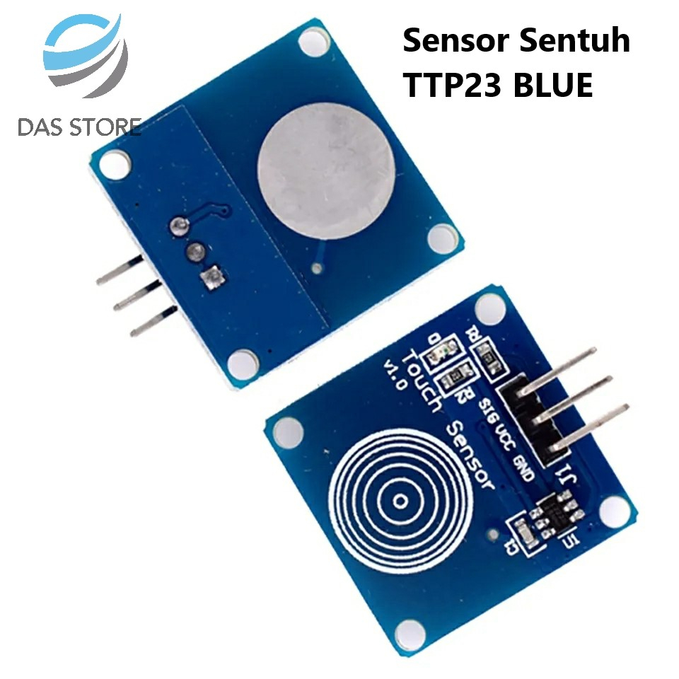 สวิตช์สัมผัส เซนเซอร์สัมผัส สีฟ้า TTP223B TTP223 ARDUINO | Shopee Thailand