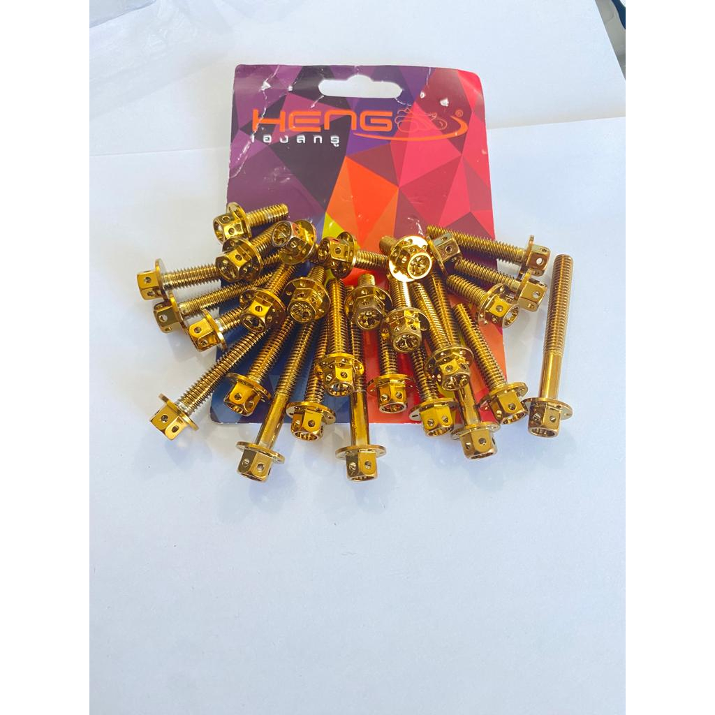 KAWASAKI Mesin Probolt BOLT NINJA R NINJA RR GOLD ดอกไม้ CVT BOLT ...