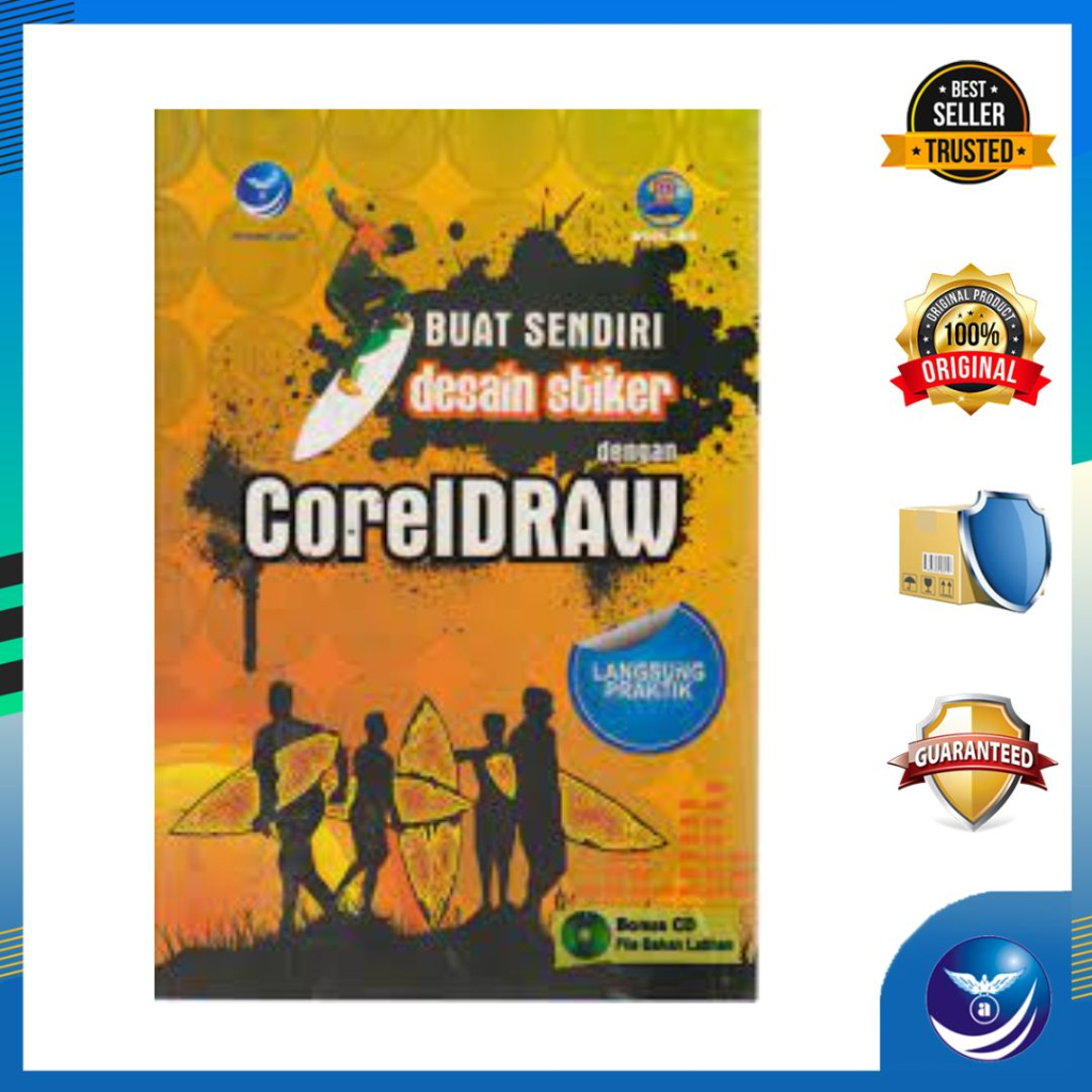 สร้างการออกแบบสติกเกอร์ของคุณเองโดยใช้ CorelDraw+cd | Shopee Thailand